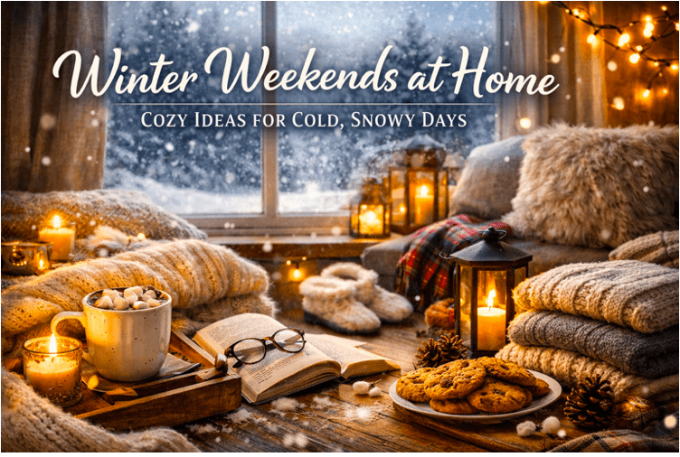 Winter Weekends at Home: Cozy Ideas for Cold, Snowy Days - Nouzie